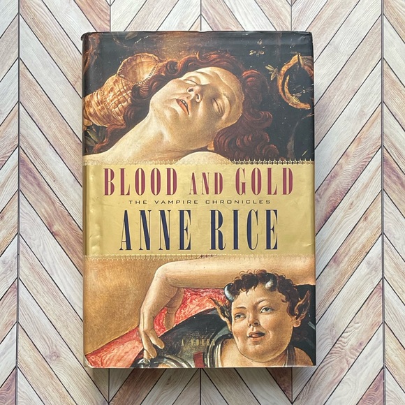 Accents | Used Hardcover Book Anne Rice Blood And Gold Marius The ...